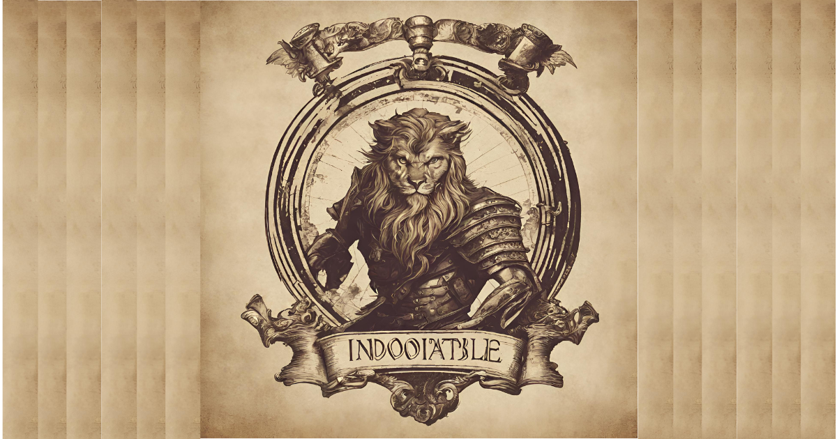 Indomitable: adjective: impossible to defeat
